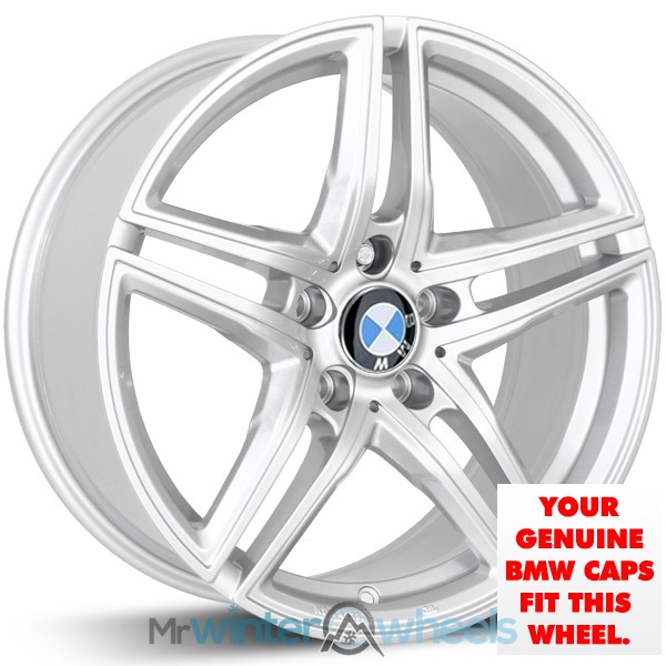 18 Inch BMW 3 Series (E90, E91, E92) Borbet Alloy Winter Wheels and ...